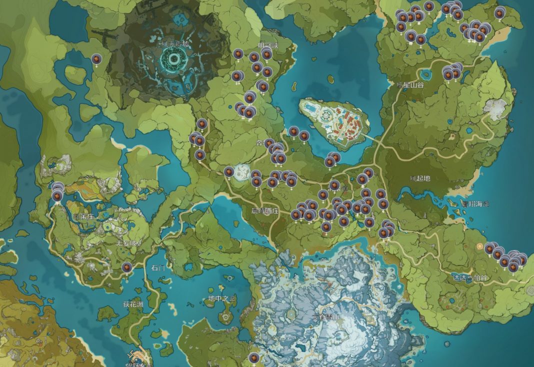 Pinecones All Locations, Best Spots - Genshin Impact Guide