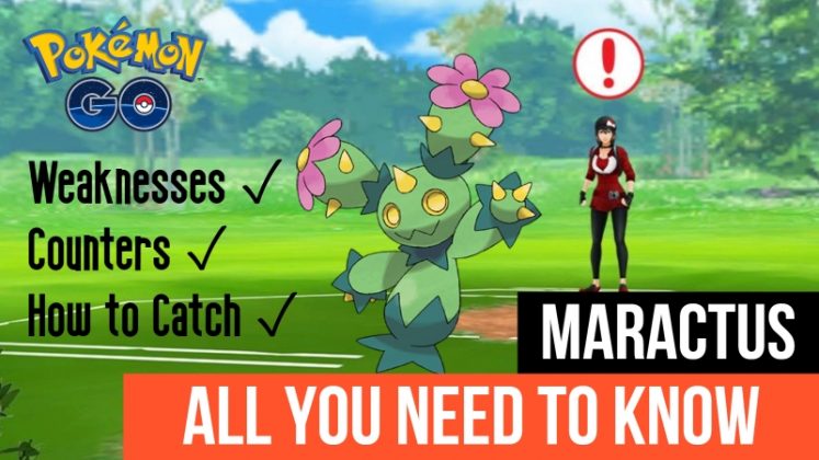 Maractus Pokemon Go - Weaknesses, Counters, How to Catch, All You Need ...