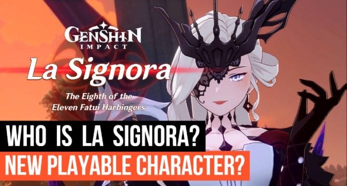 Who Is La Signora, Is She Playable? Release Date, All Details - Genshin ...
