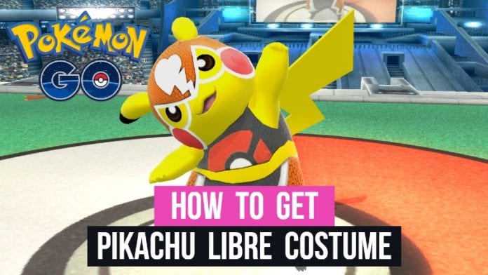 How To Get Pikachu Libre Costume (Pokemon Go)