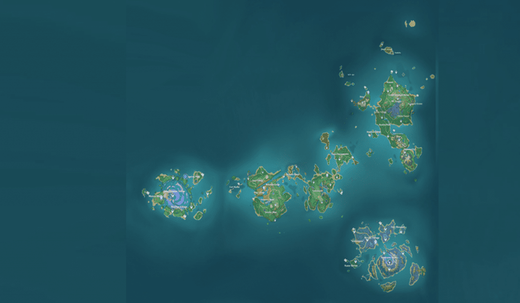 Genshin Impact: Complete Inazuma Map Reveal