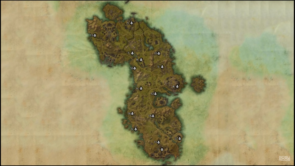 Elder Scrolls Online: Auridon Skyshard Farm Guide, Where To Find