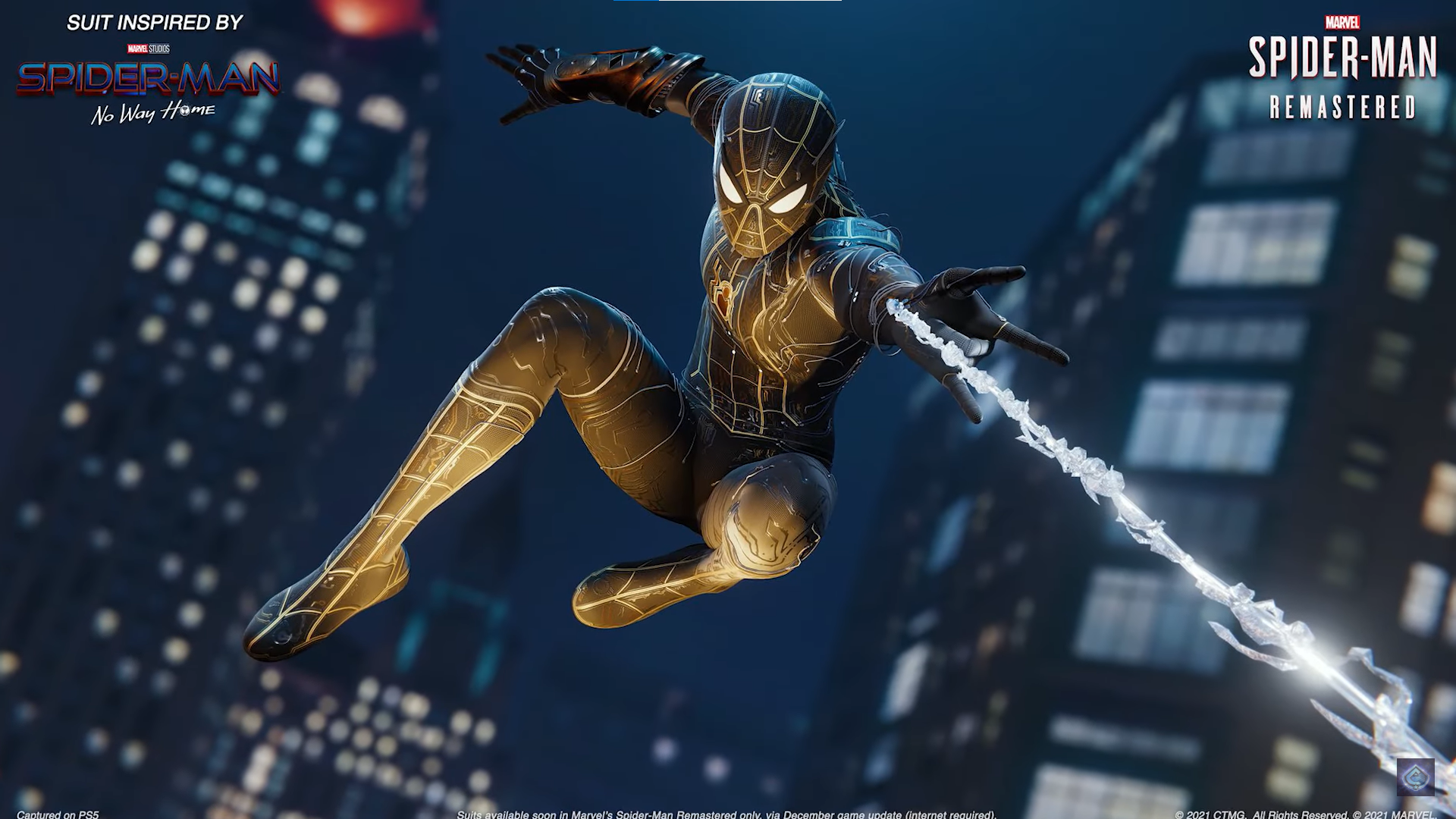 Marvel's Spider-Man Remastered: New Suit Coming December 10th