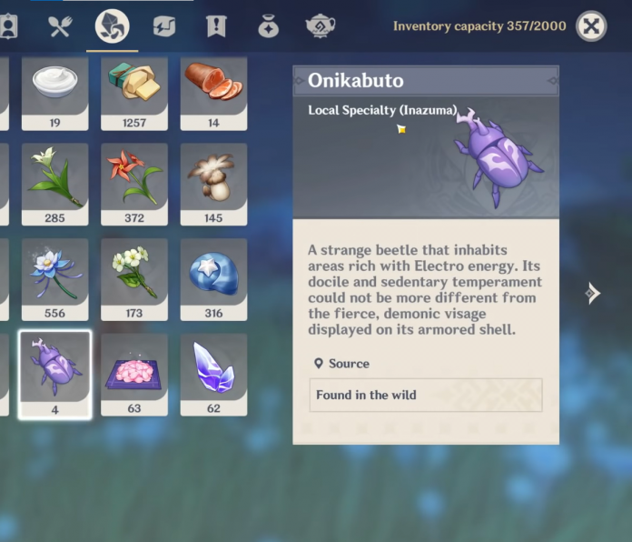 Genshin Impact: Where To Find Onikabuto
