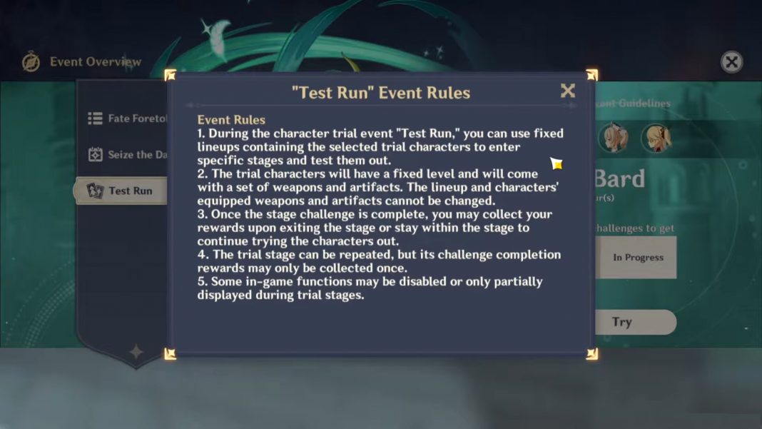 Genshin Impact's Character Trials: An Underutilized Secret Weapon, Here ...