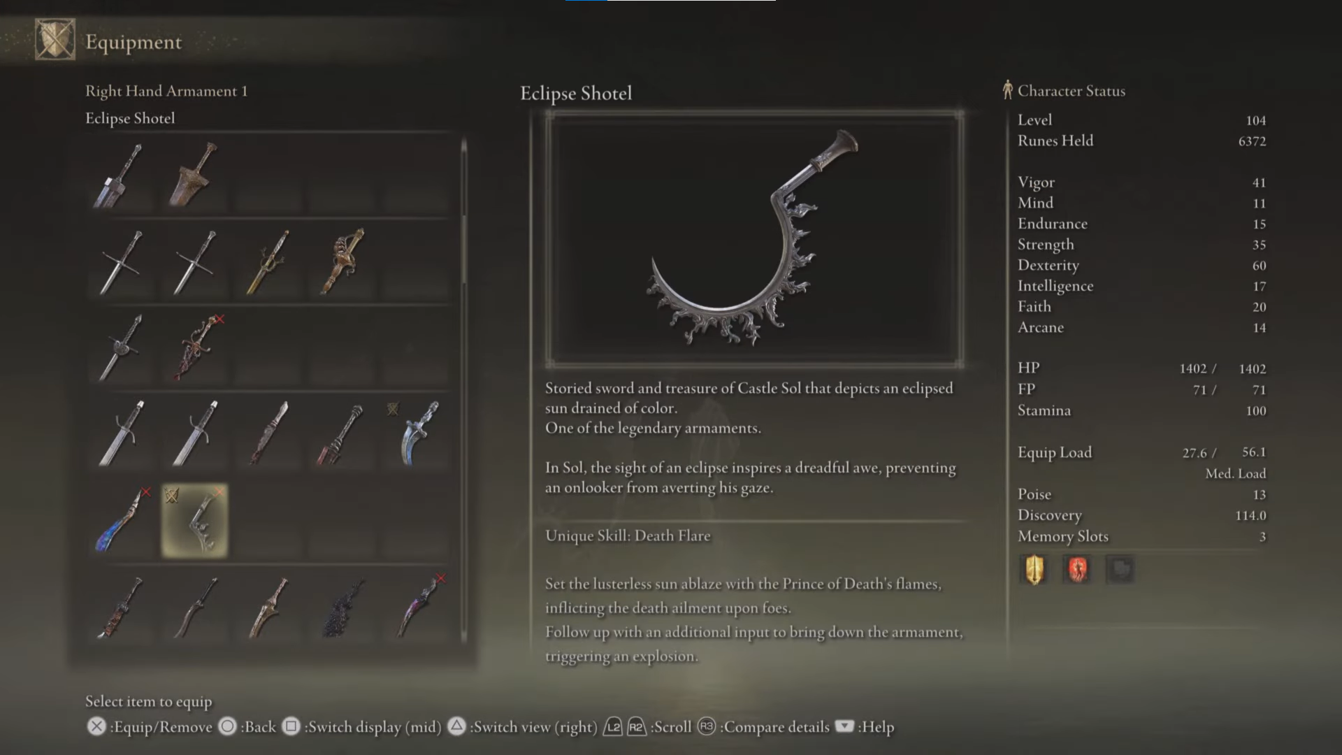 Elden Ring: Eclipse Shotel, All Details