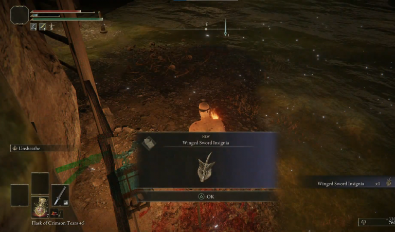 Elden Ring: Winged Sword Insignia Talisman, All Details