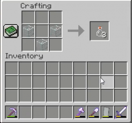 Minecraft: How To Craft Glass Bottles