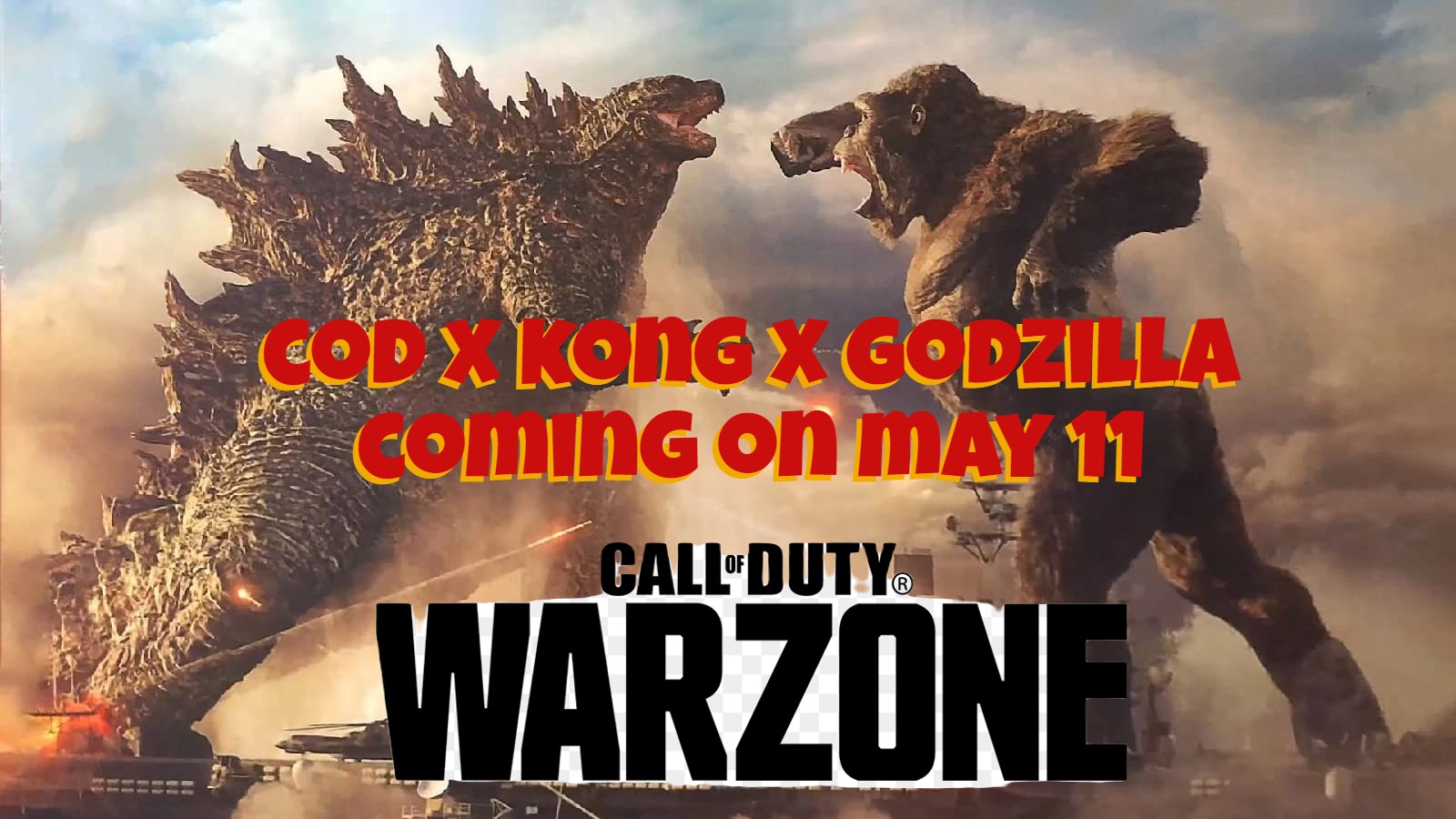 Call Of Duty: Warzone Gets a Crossover with "Kong VS Godzilla" Bundle