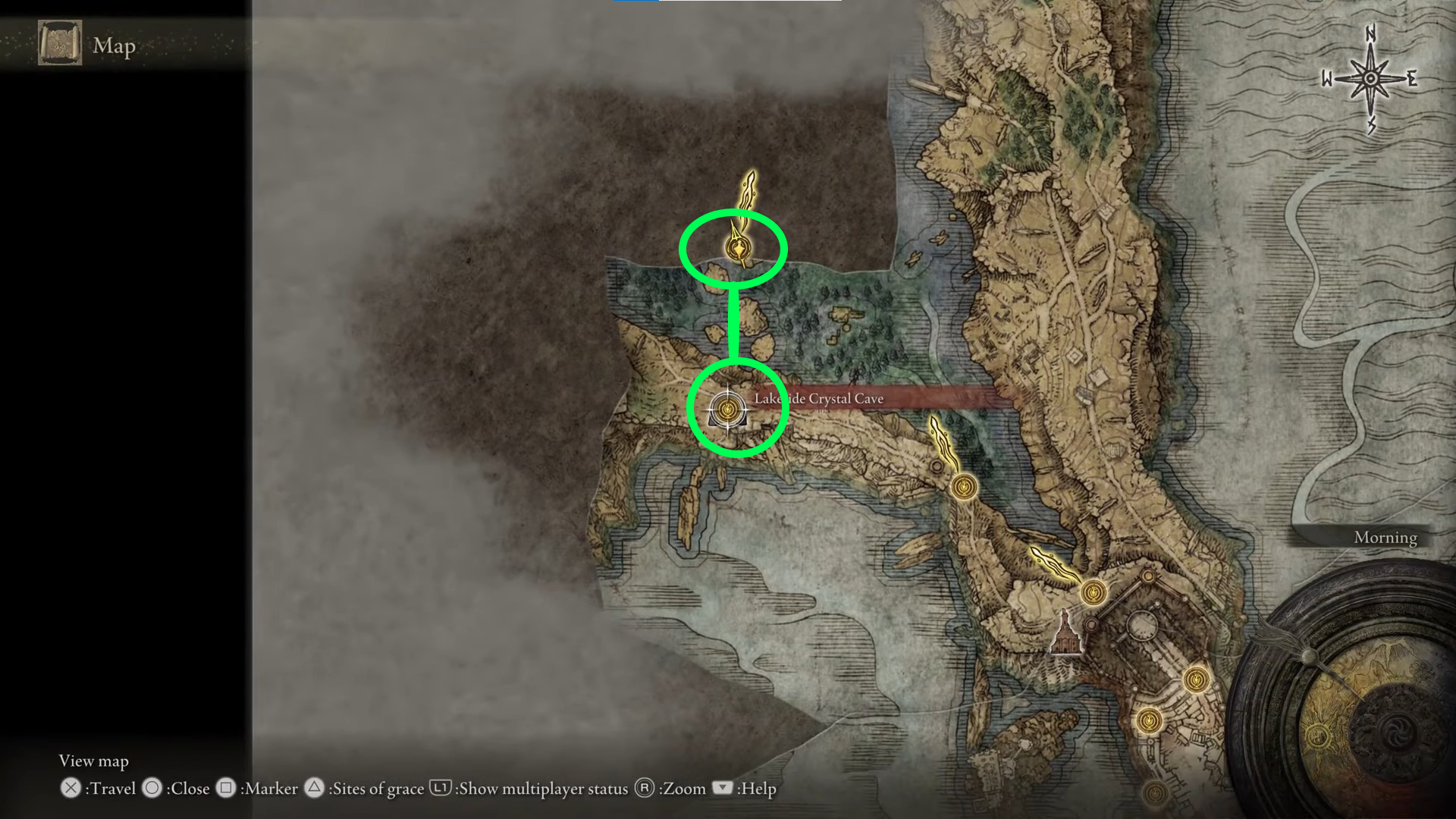 Elden Ring: Lakeside Crystal Cave - All Details