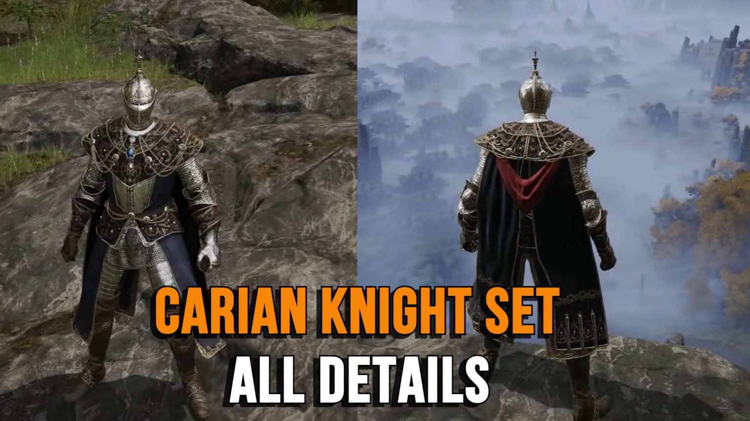 Elden Ring: Carian Knight Set, All Details
