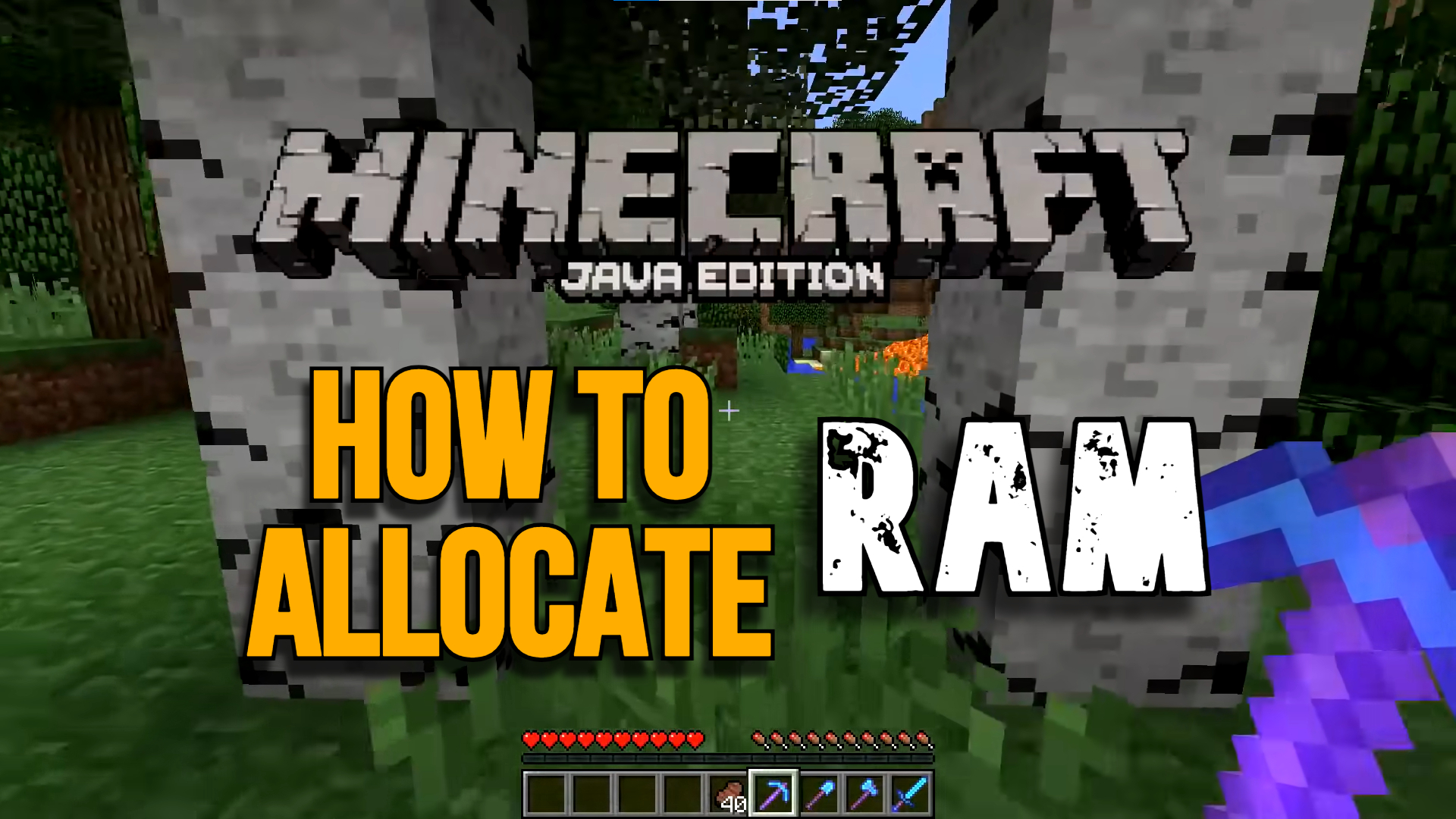 Minecraft: Java Edition - How to Allocate Ram