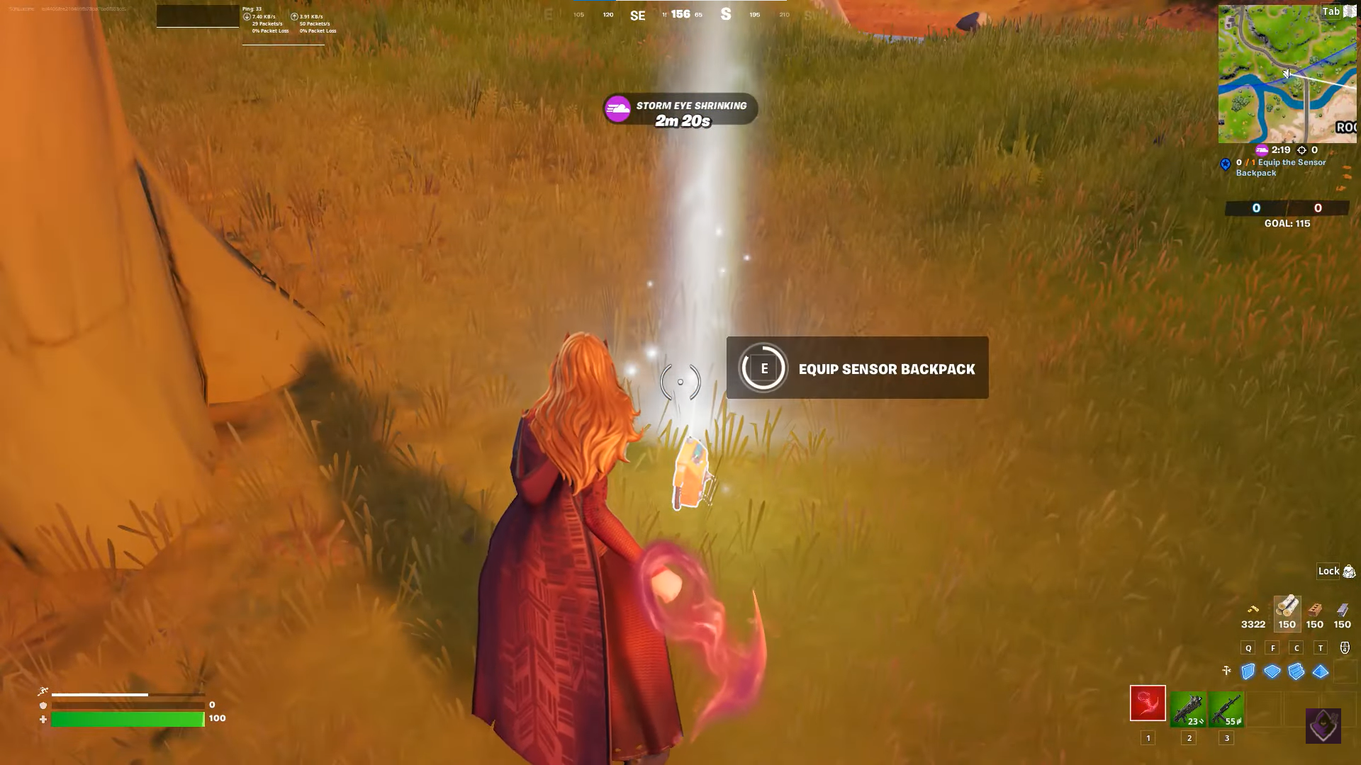 Fortnite: Sensor Backpack, How to Use (May 2022)