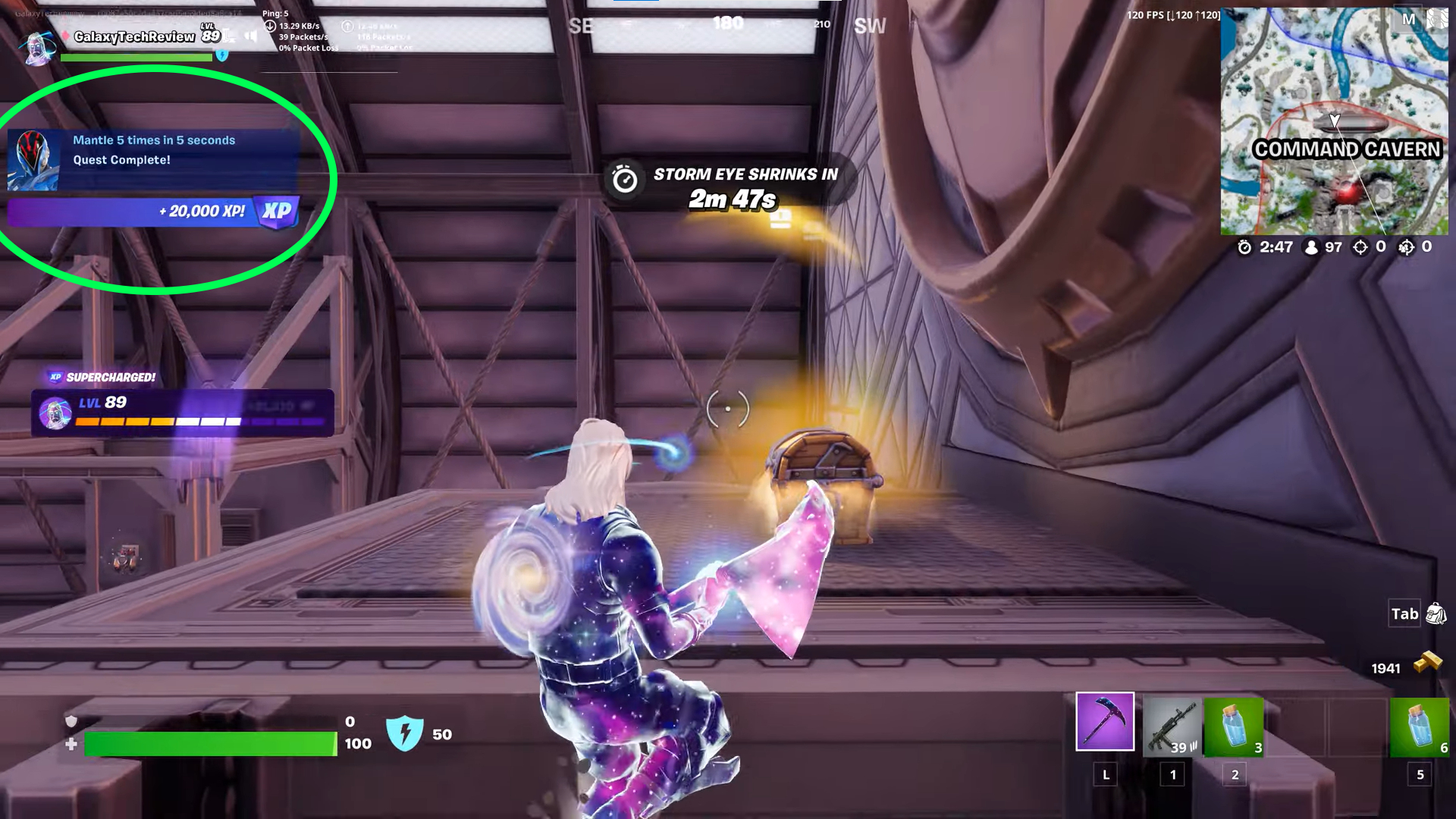 Fortnite: Challenge - Mantle 5 Times in 5 Seconds