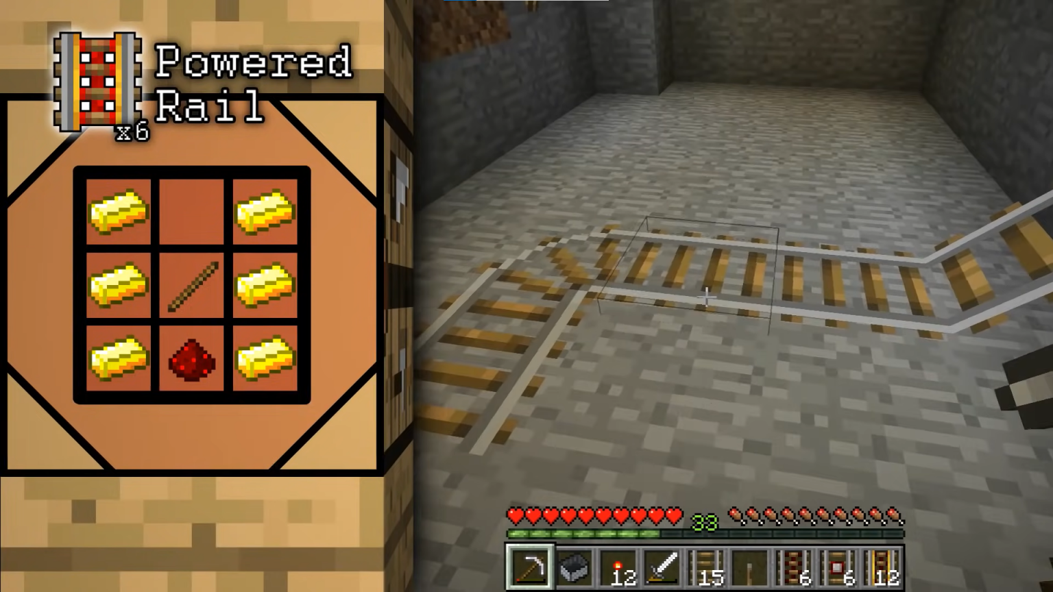 Minecraft: Rails - How to Make