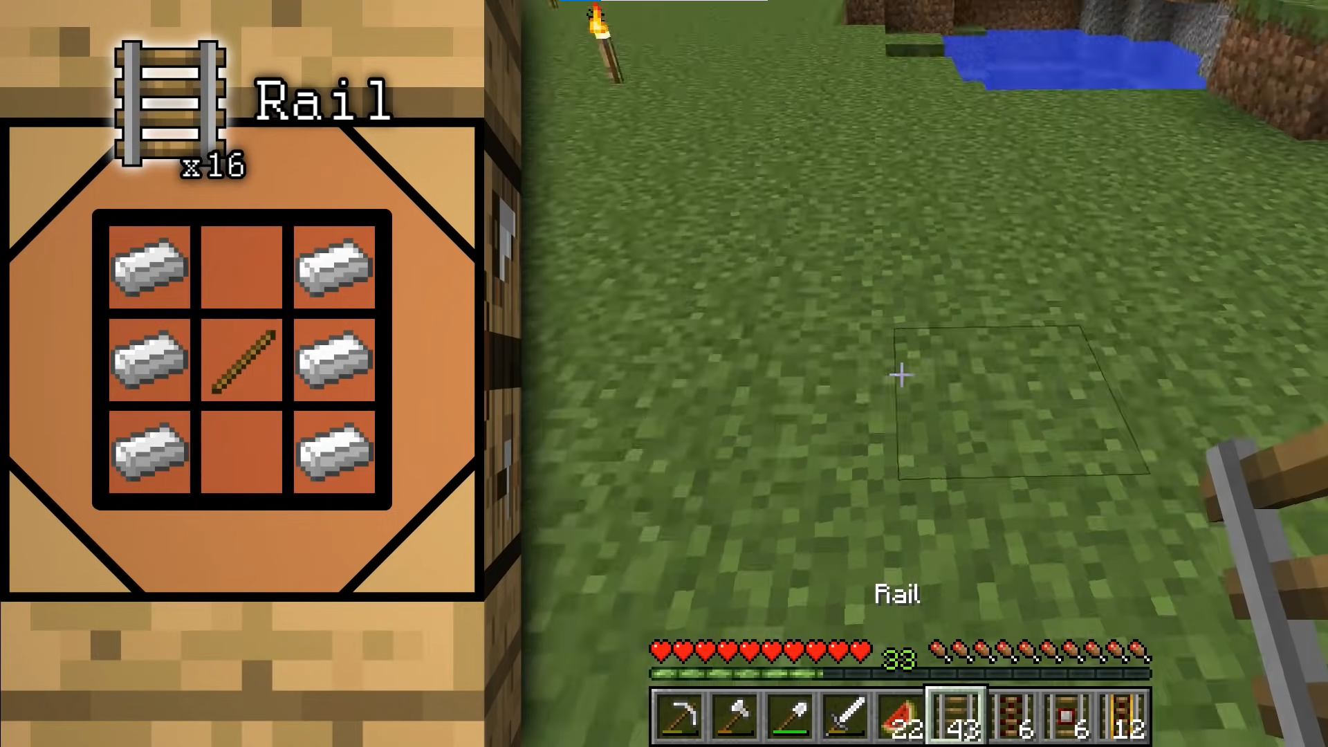 Minecraft: Rails - How to Make