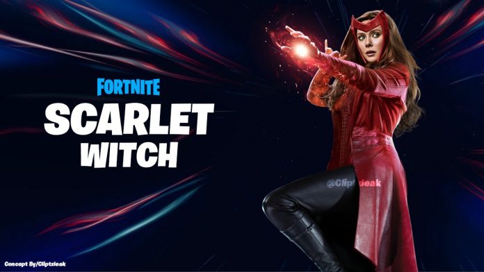 Fortnite x Scarlet Witch: Wanda Maximoff Skin Leak, All Details