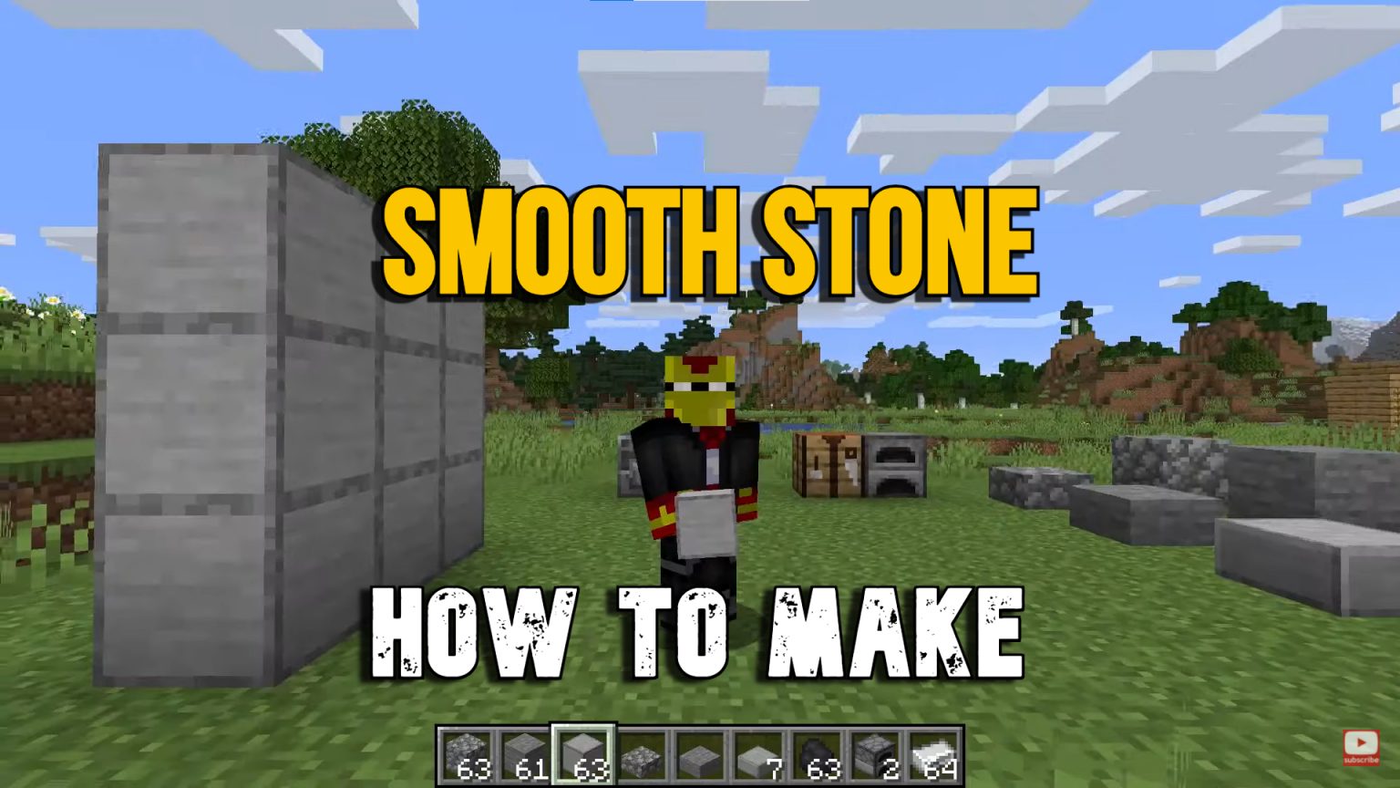 Minecraft: Smooth Stone - How to Make