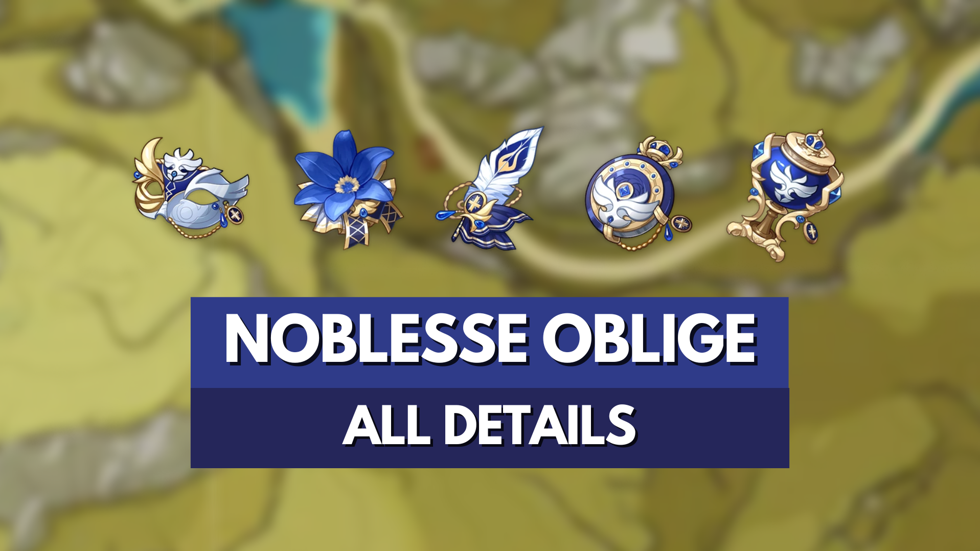 Inilah Penjelasan Dan Fungsi Noblesse Oblige Di Genshin Noblesse