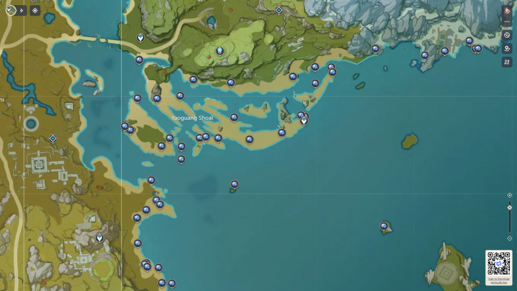 Genshin Impact: Starconch Locations