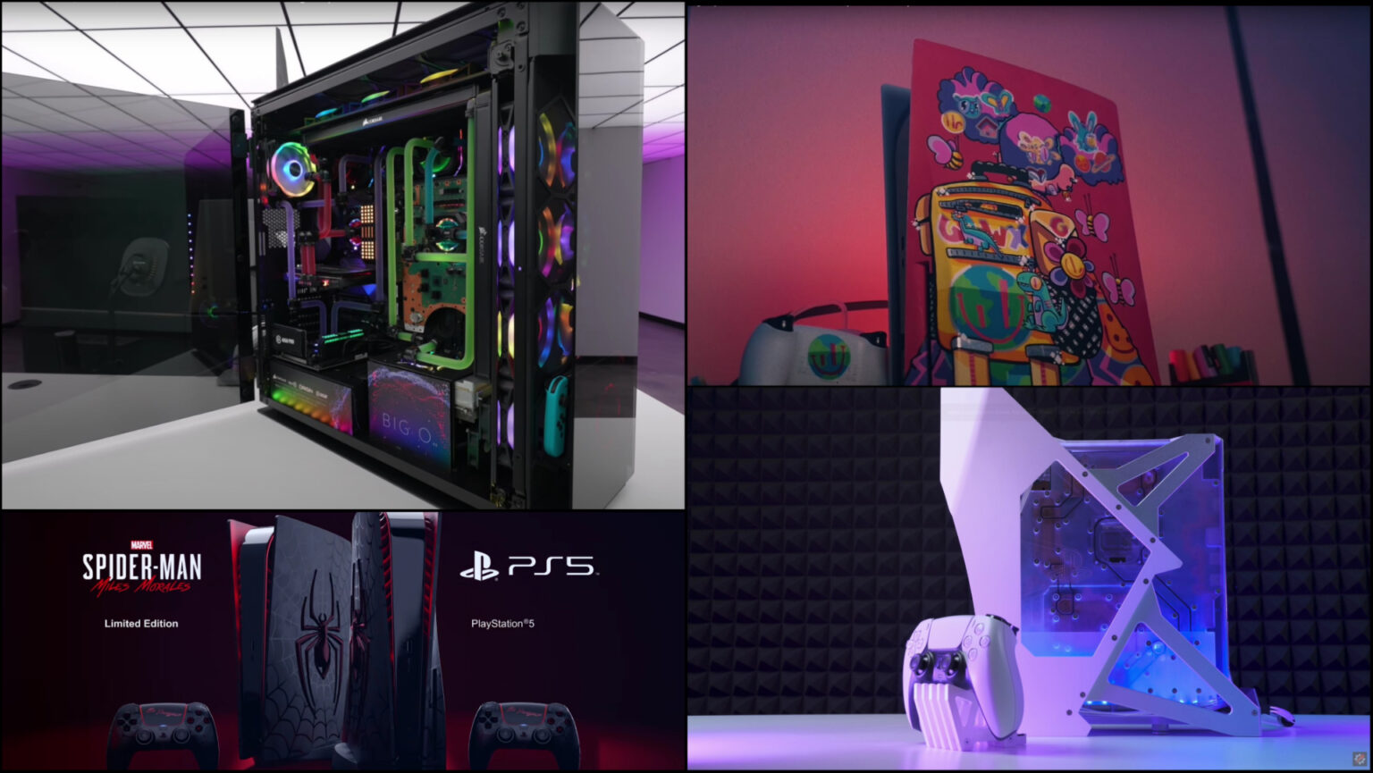 8 Craziest Sony PS5 Casing Modifications that will blow your mind!