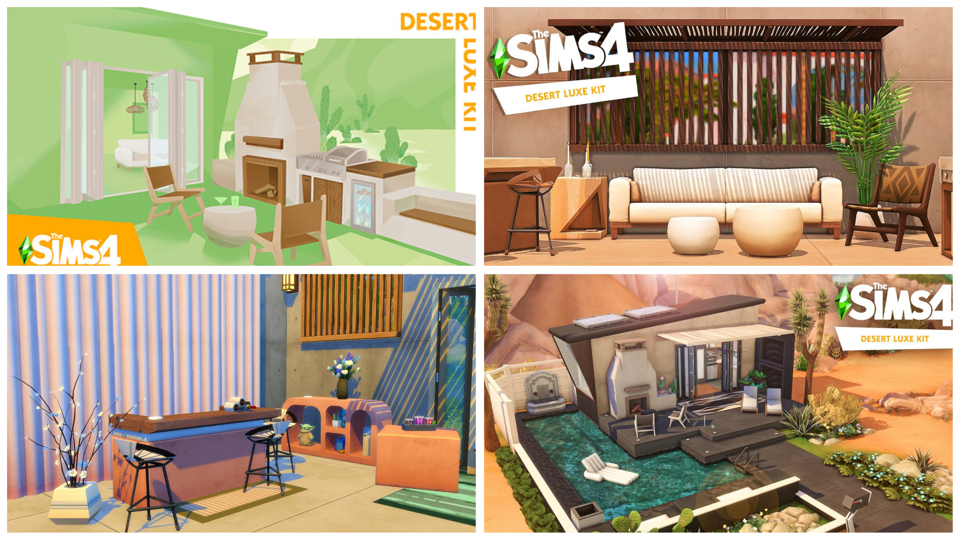 Sims 4: Desert Luxe free kit until today, how to get it?
