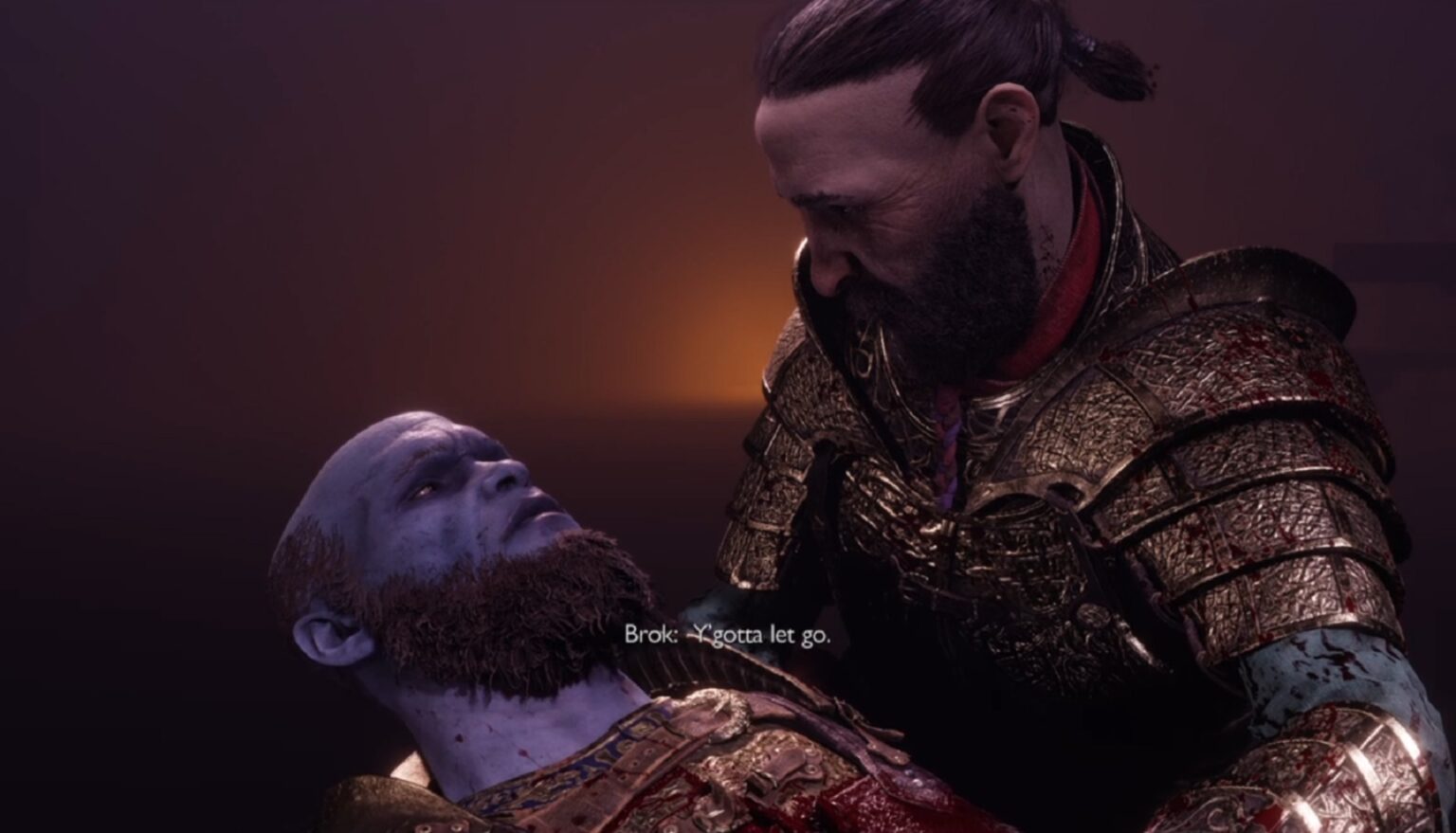 What happens to Brok in God of War: Ragnarok?