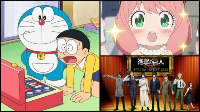 Doraemon episode crossover with Attack on Titan, Spy x Family; Where to Watch?