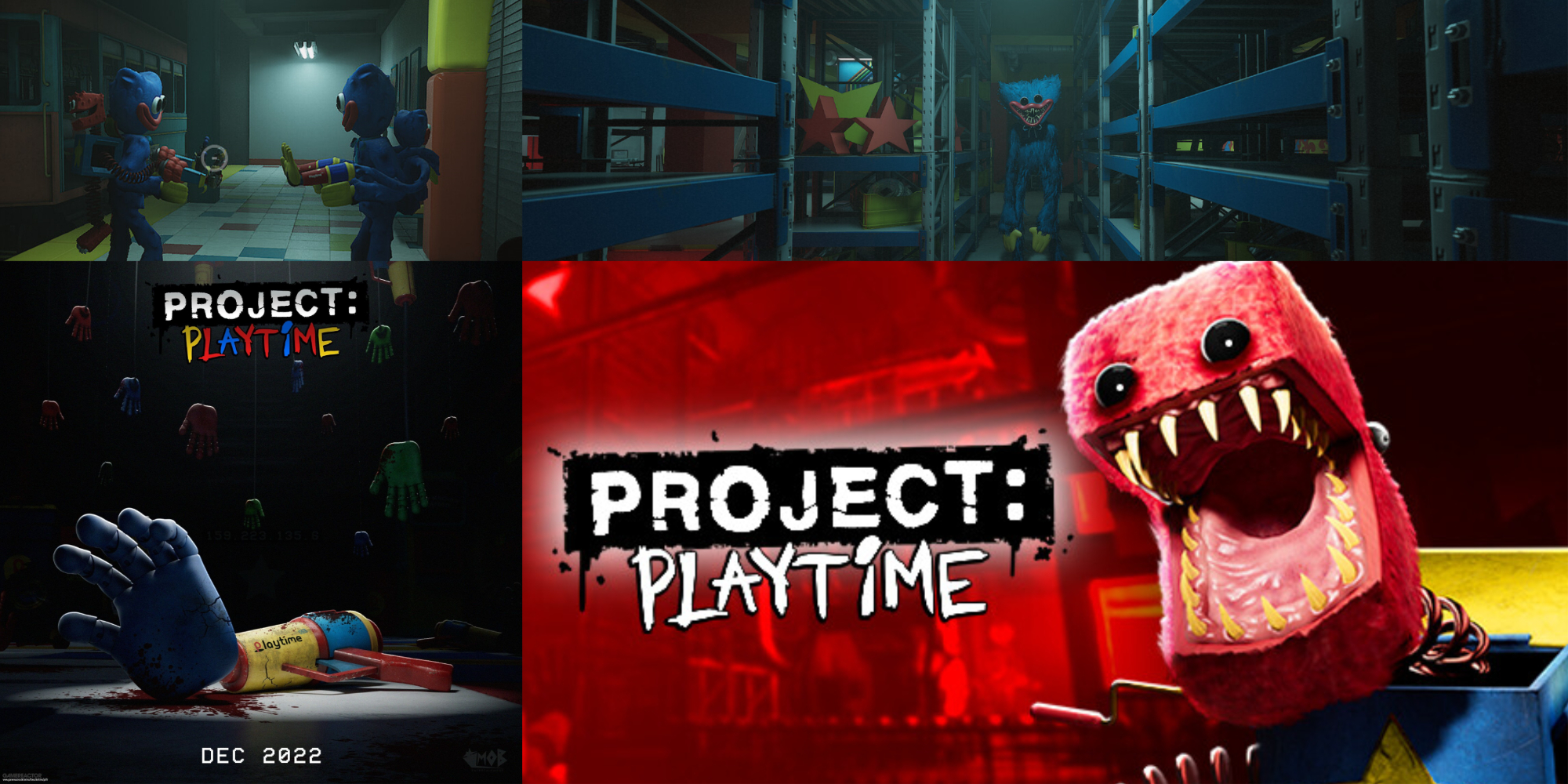 PROJECT: Playtime - World release Schedule