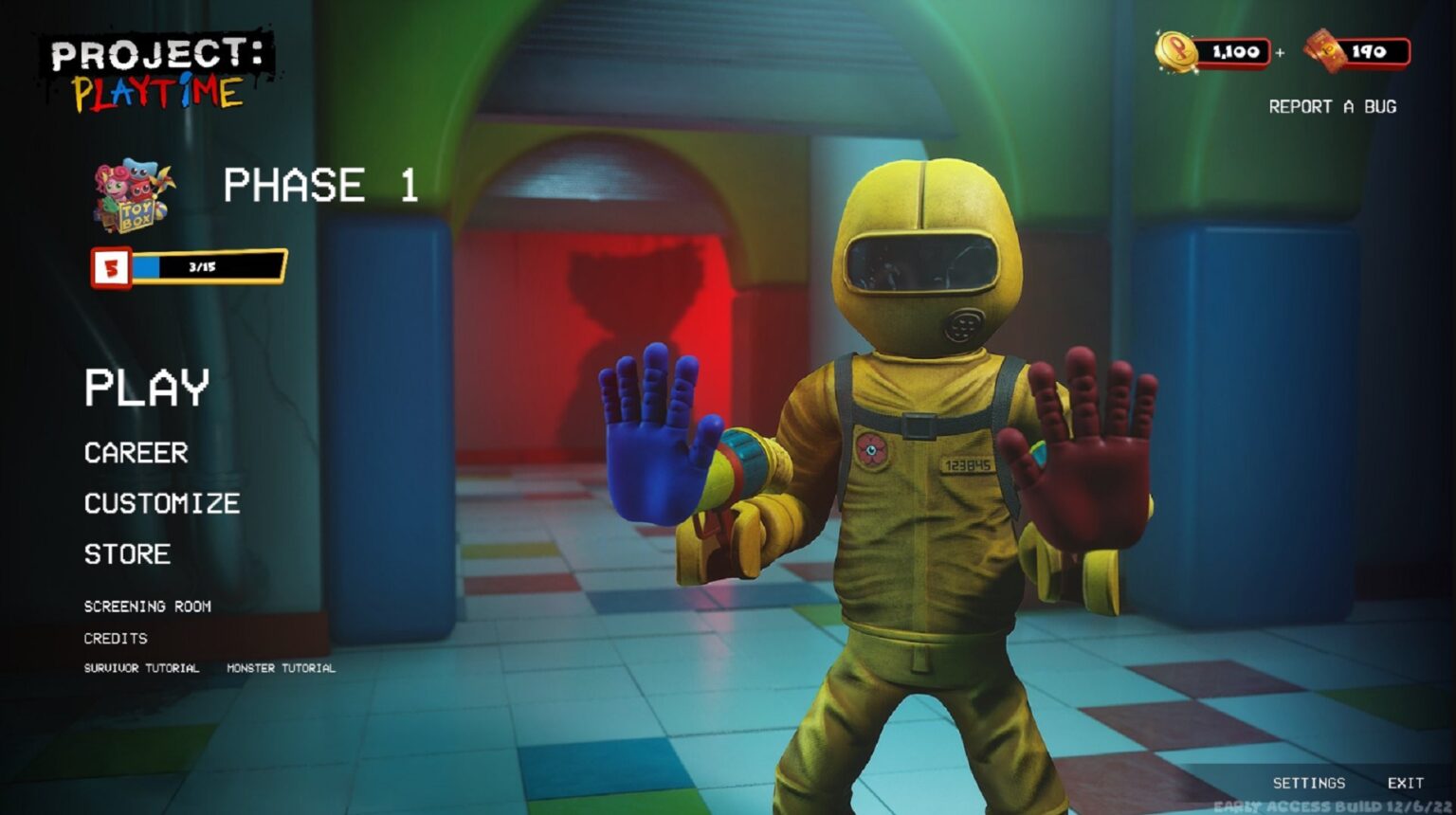 PROJECT: Playtime - Now available, How to download?