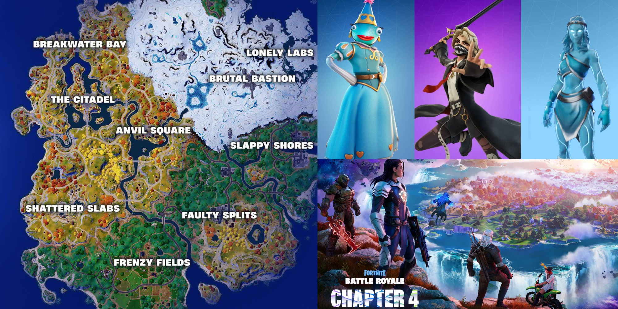 Fortnite: Chapter 4, Season 1 - All NPC Locations + What they do?