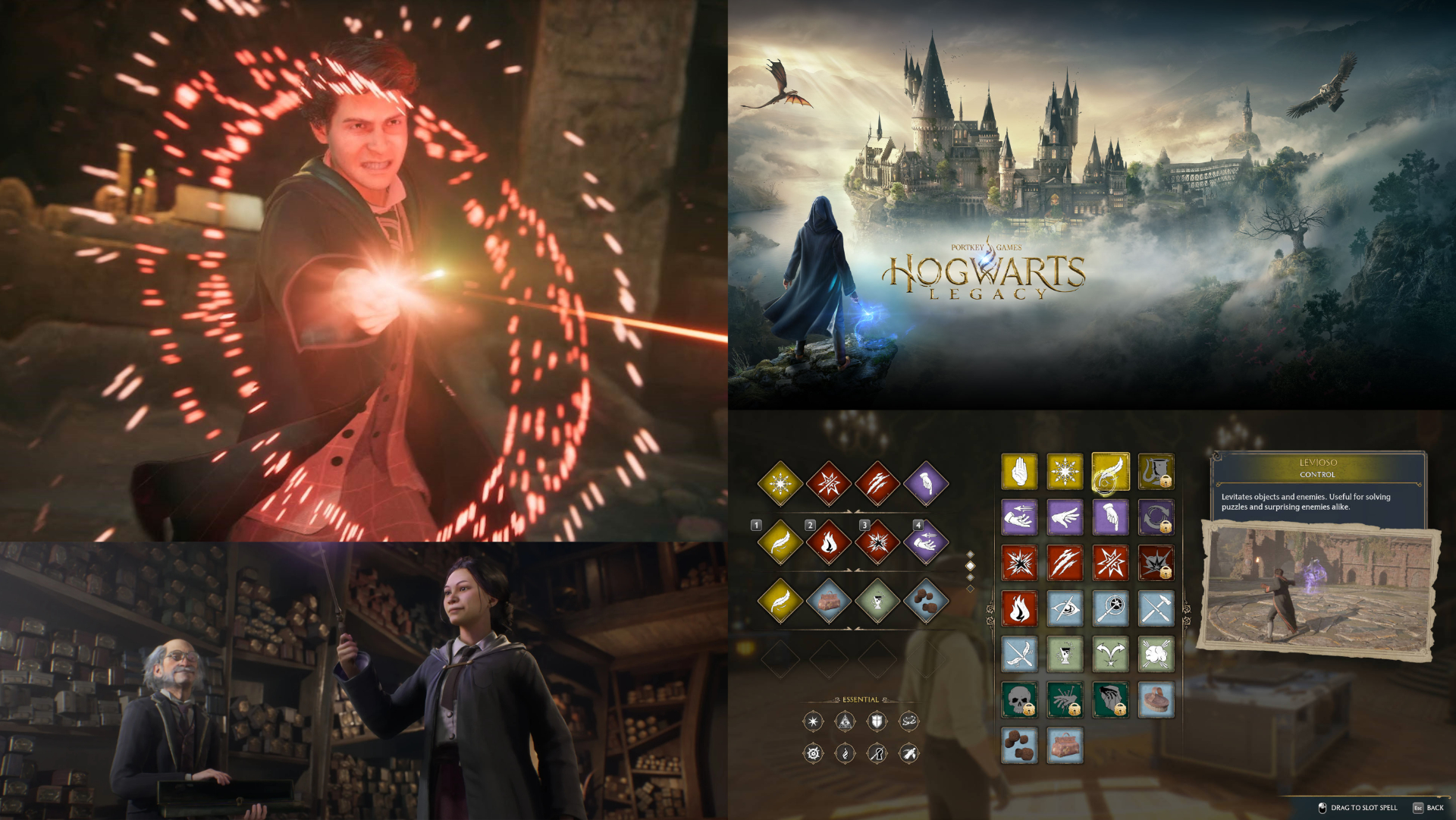 Hogwarts Legacy: All confirmed Spells - Ranked