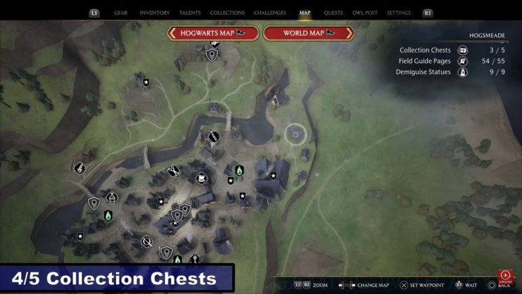 Hogwarts Legacy: Hogsmeade collection chests - All locations