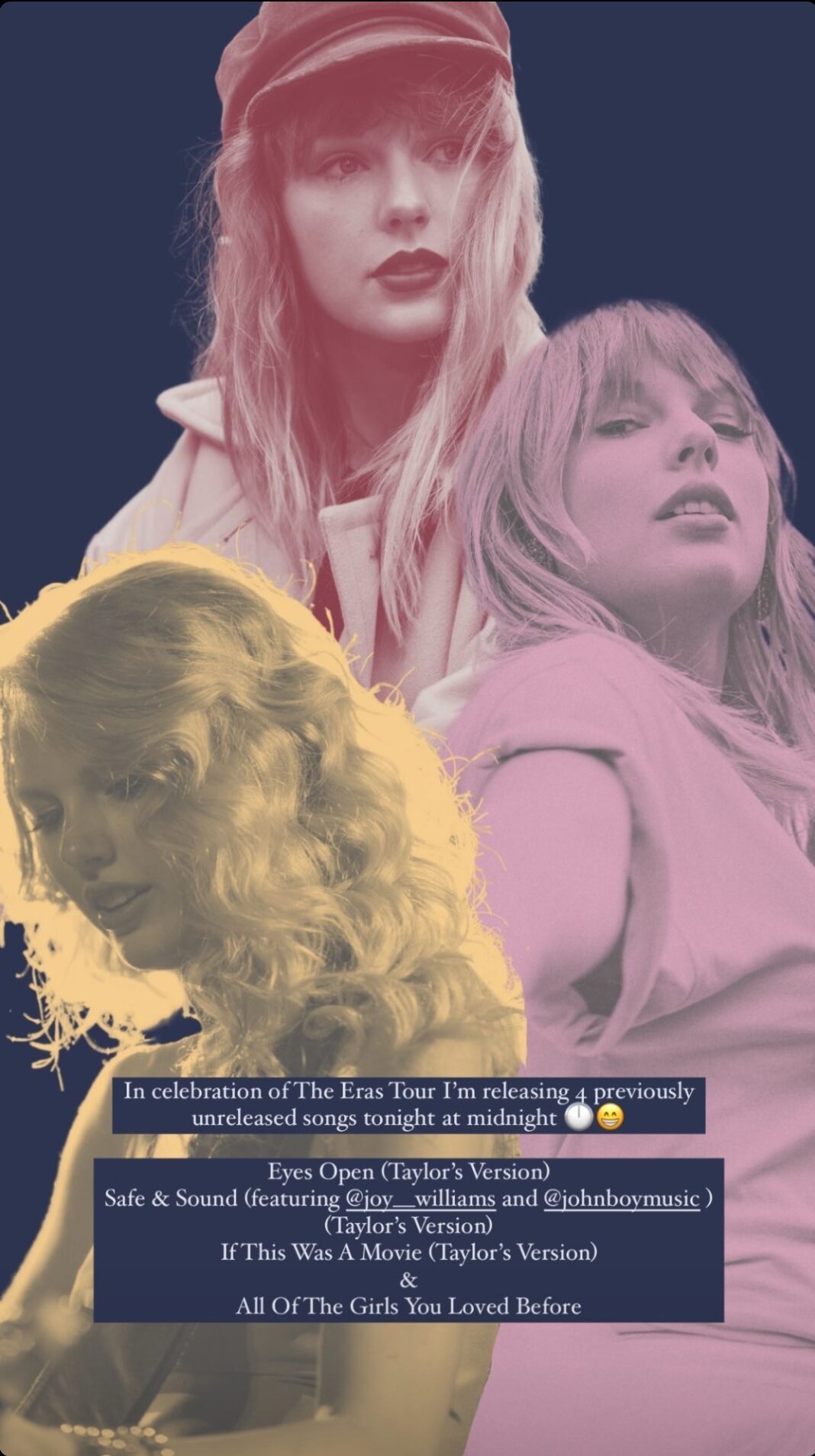 Meet Taylor Swift at Midnight with Four Unreleased Songs to Begin The ...