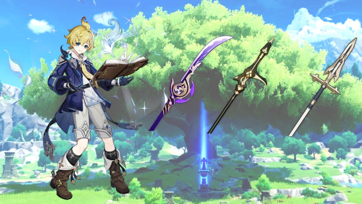Best build for Genshin Impact Mika: Weapons, artifacts, and more