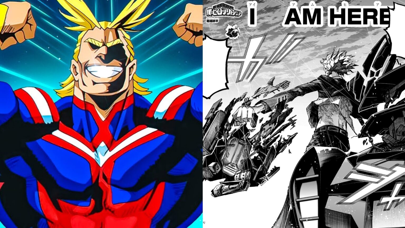 How My Hero Academia Chapter 386 brings All Might to Deku's position in ...