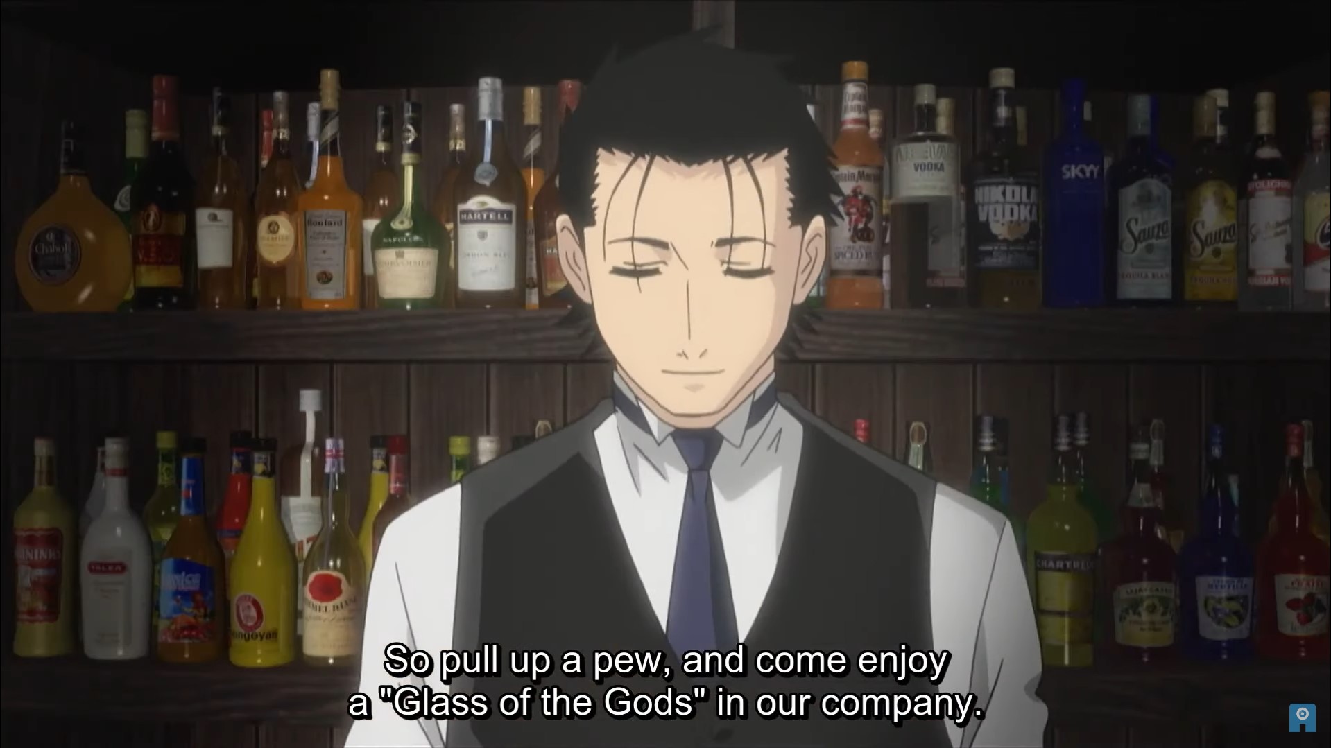 Revisiting the Bartender Anime about a bartender, years after its ...