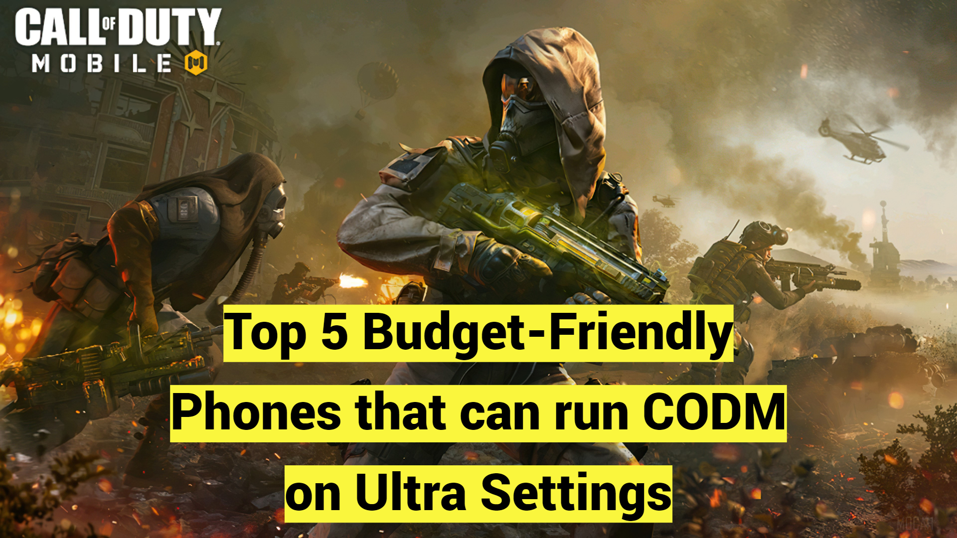 Top 5 Budget-Friendly Phones that can run CODM on Ultra Settings ...