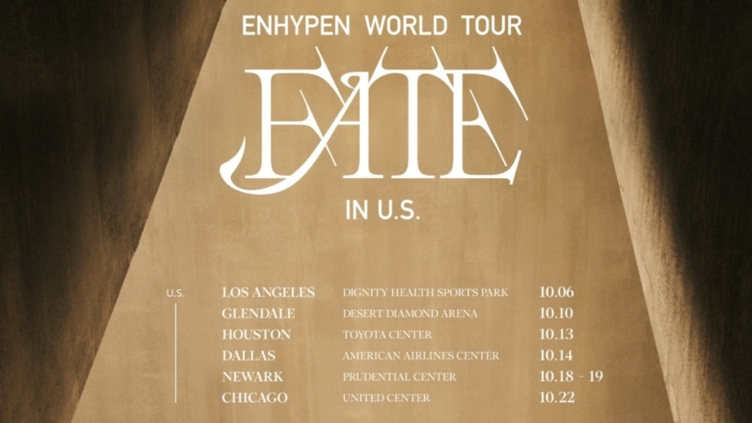 ENHYPEN announces FATE World Tour Dates in US; How to join Pre-sale?