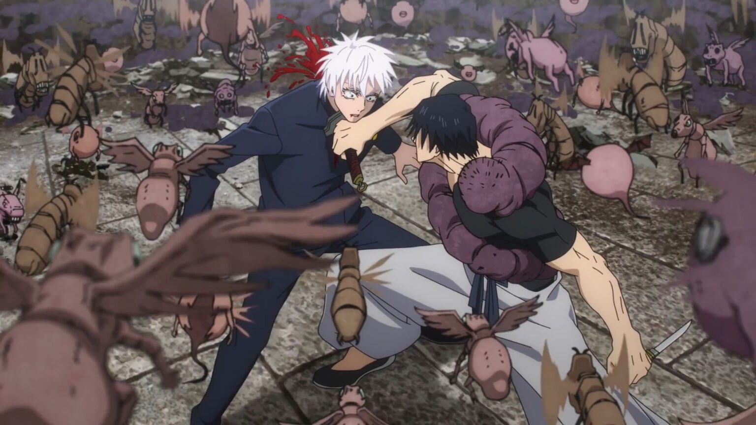 Jujutsu Kaisen Season 2 - Gojo vs Toji rematch in the manga