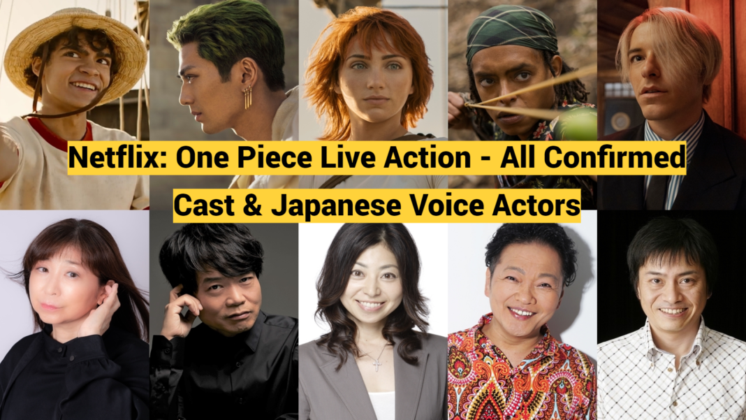 Netflix: One Piece Live Action - All Confirmed Cast & Japanese Voice Actors