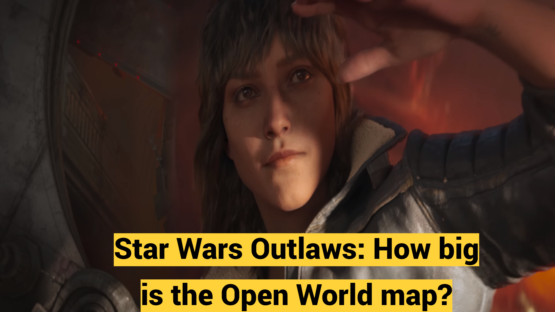 Star Wars Outlaws: How big is the Open World map?